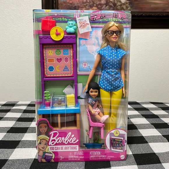 Barbie | Toys | New Barbie You Can Be Anything Teacher Girl Student ...